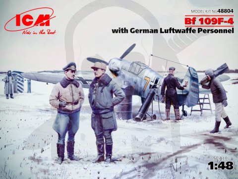 Battle-Models > Bf 109F-4 with German Luftwaffe Personnel 1:48